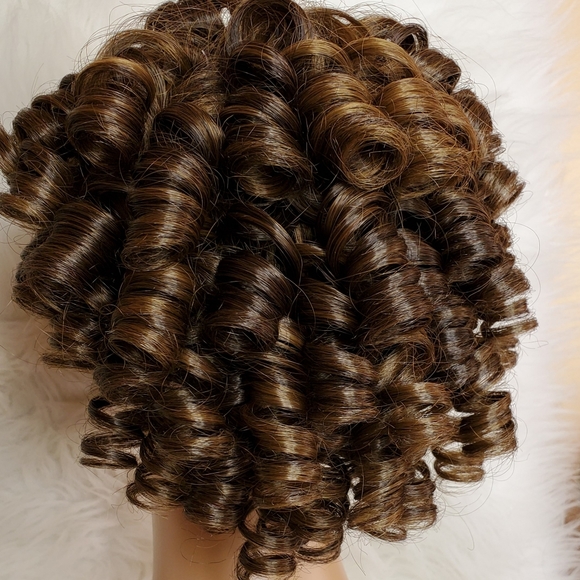 pop | Hair | Pull String Spiral Curls Ponytail Chesnut | Poshmark